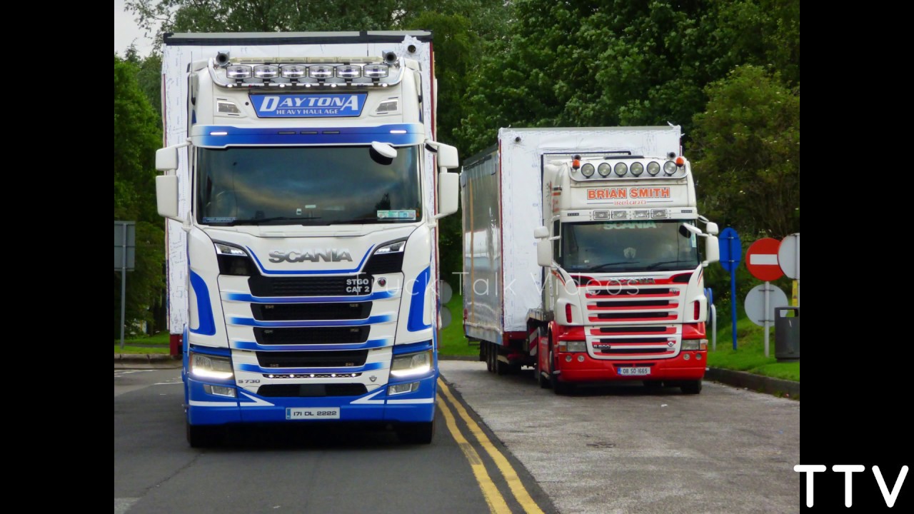 Irish Scania Next Generation With Part Of A School - YouTube