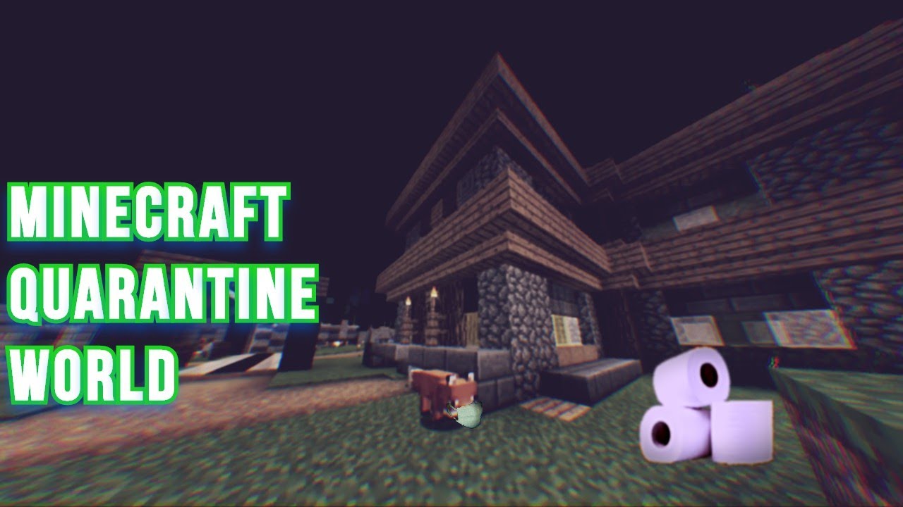 My Minecraft Quarantine World! - YouTube