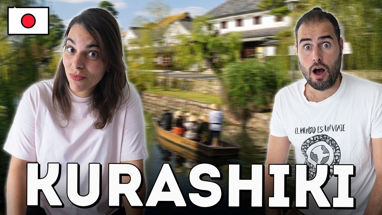 🍜 PROBAMOS el BUKKAKE en JAPÓN 🐙 KURASHIKI QUÉ VER y COMER BARATO 🇯🇵 ...