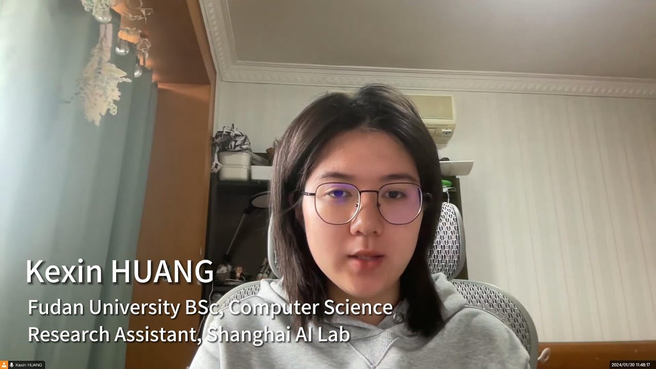 Application 2024 - Kexin HUANG - YouTube