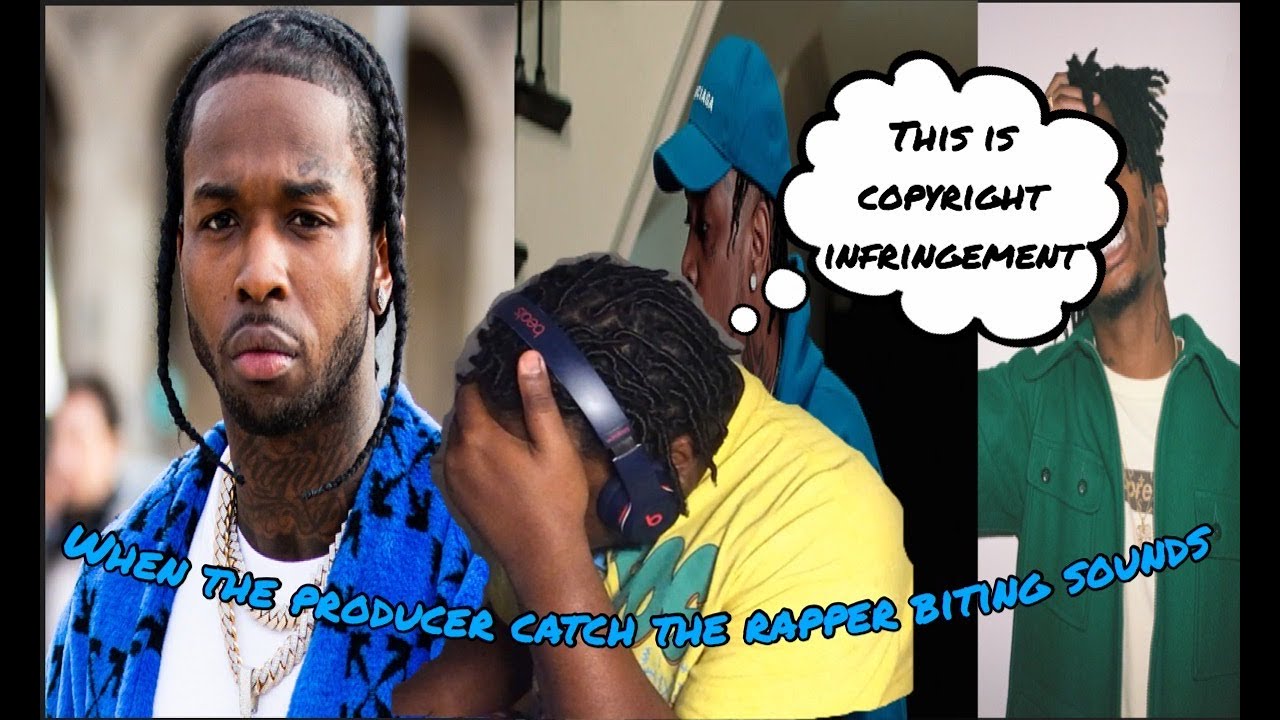When the producer catch the rapper biting sounds - YouTube