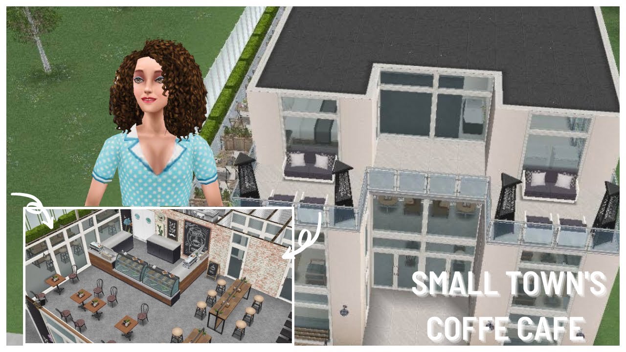 SMALL TOWN'S COFFEE CAFE | The Sims Freeplay | Build Tour | Floor Plan ...
