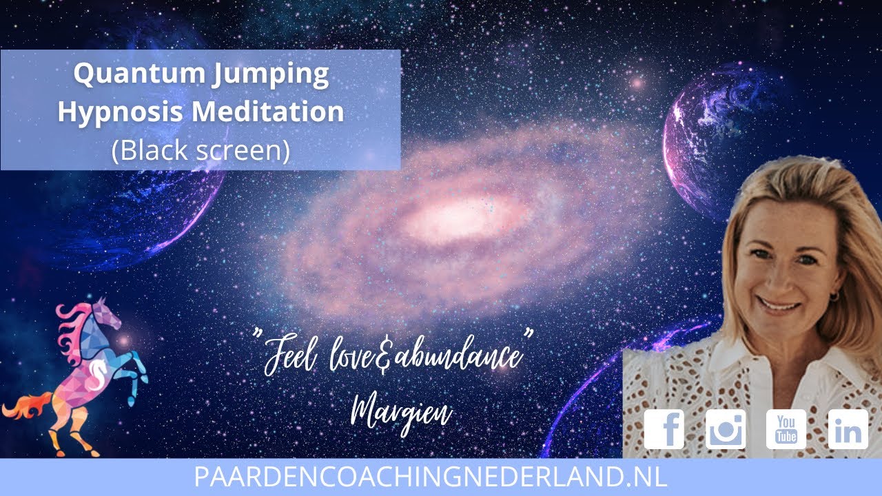 Quantum Jumping Hypnosis Black screen Meditation '24 - YouTube