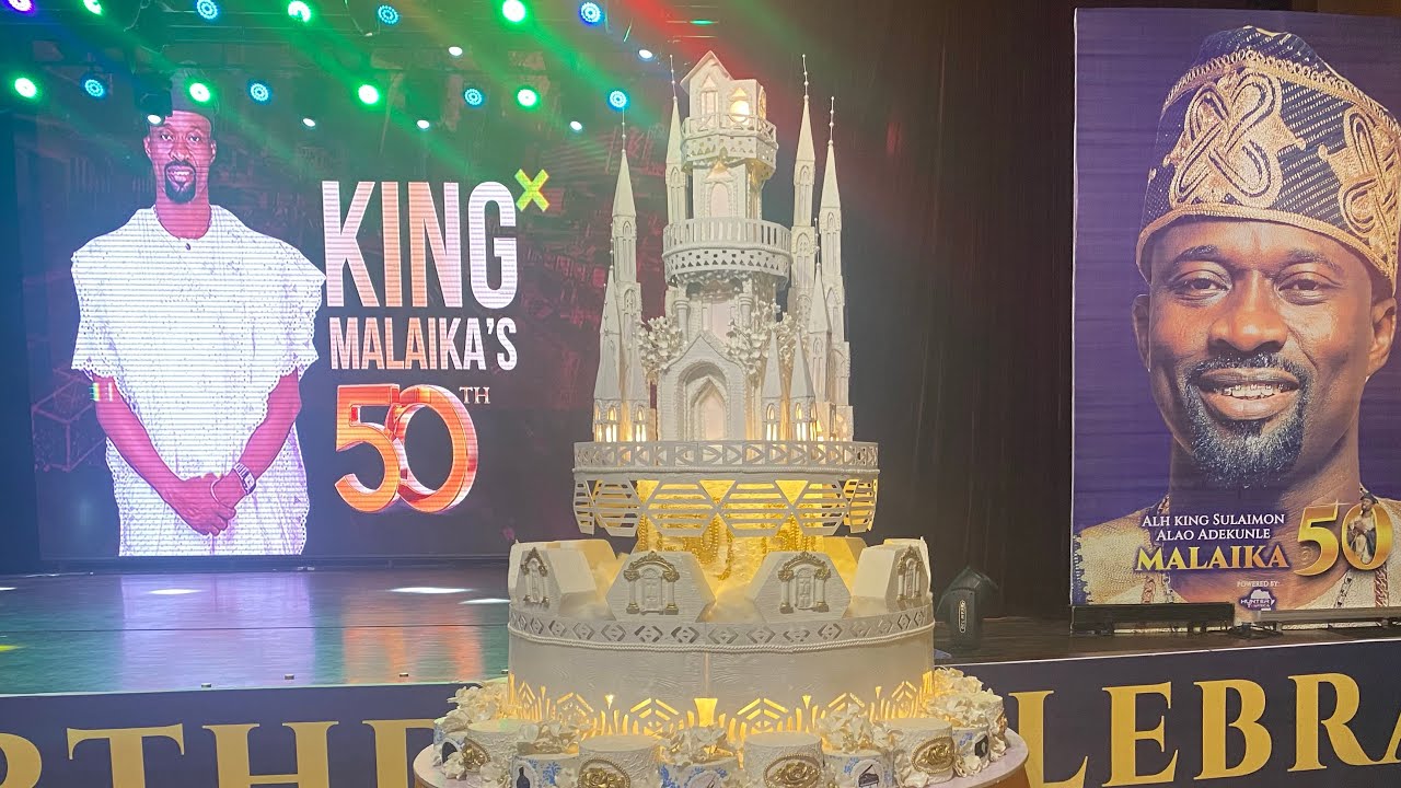 CHECK OUT MALAIKA MULTIMILLIONAIRE CAKE FOR HIS 50TH BIRTHDAY - YouTube