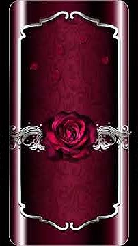 Vintage Red Rose Animated - YouTube