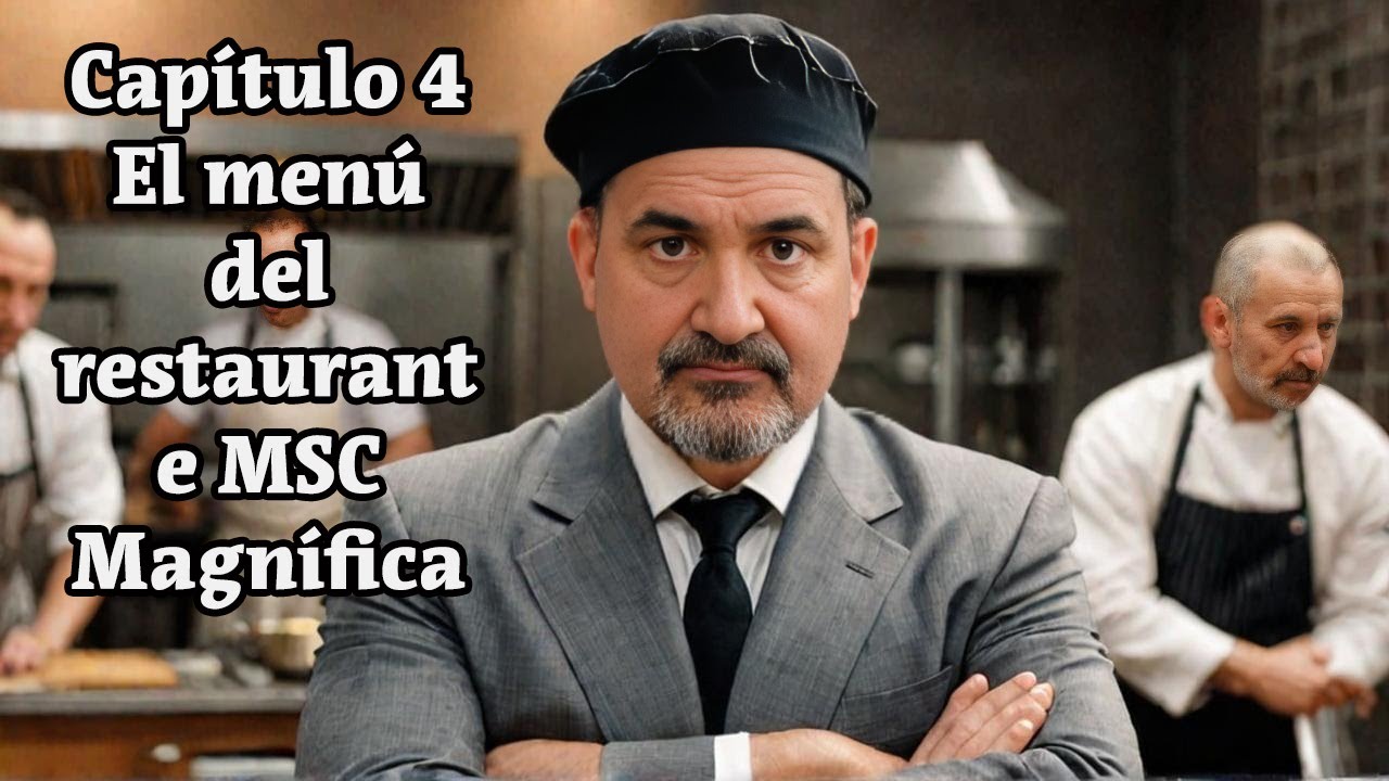 Capítulo 4 El menú del restaurante MSC Magnífica - YouTube