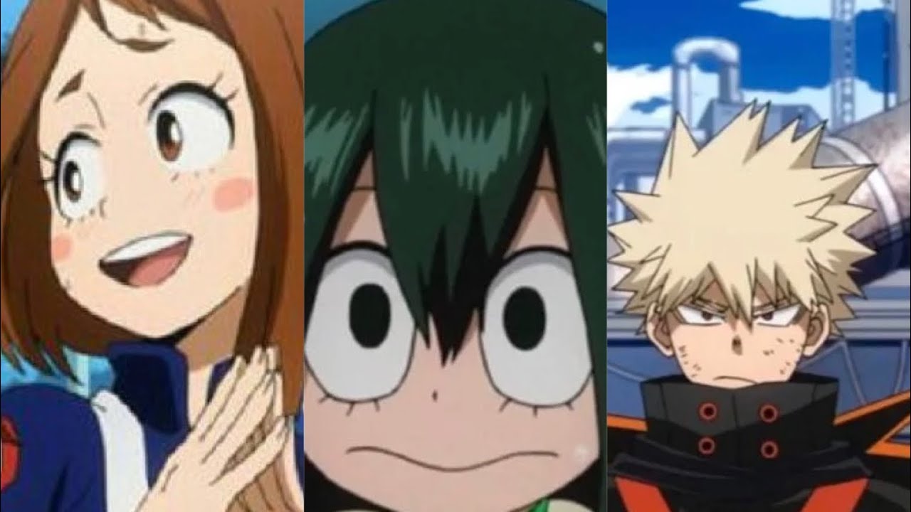 My Hero Academia class 1A tier list - YouTube