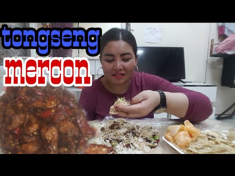 Tkw Arab Mukbang Ayam Oseng Mercon // Super Hot ,Enak Ya Kebangetan
