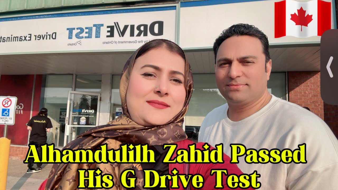 Alhamdulilh Zahid Got his G Driving Licence - YouTube