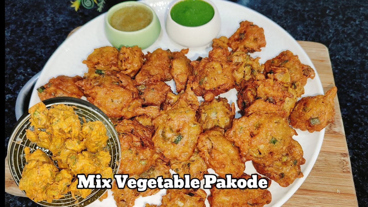बहुत ही आसान और टेस्टी पकोड़े रेसीपी। Mix vegetable pakode// - YouTube