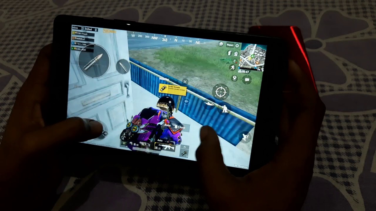 Samsung galaxy tab A || pubg test || PUBG MOBILE || full gaming review ...