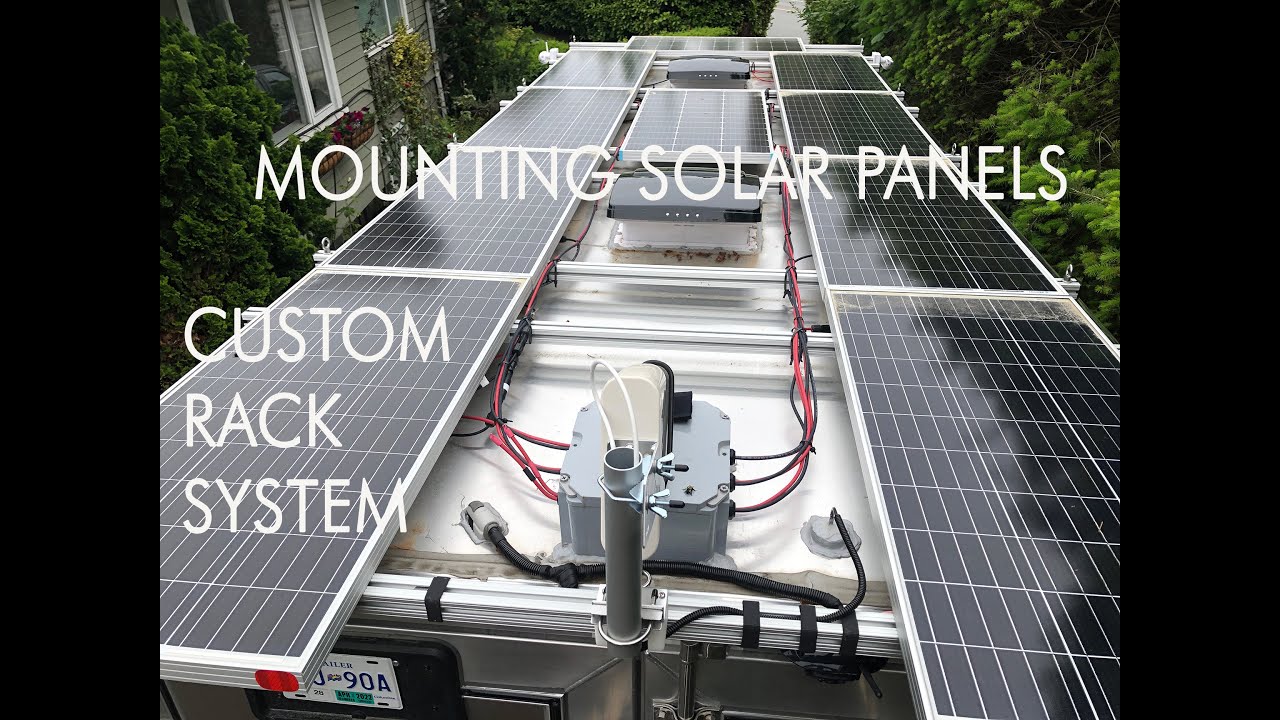 Trailer Solar Panels - Layout, tips and tricks, Innovative trailer roof ...