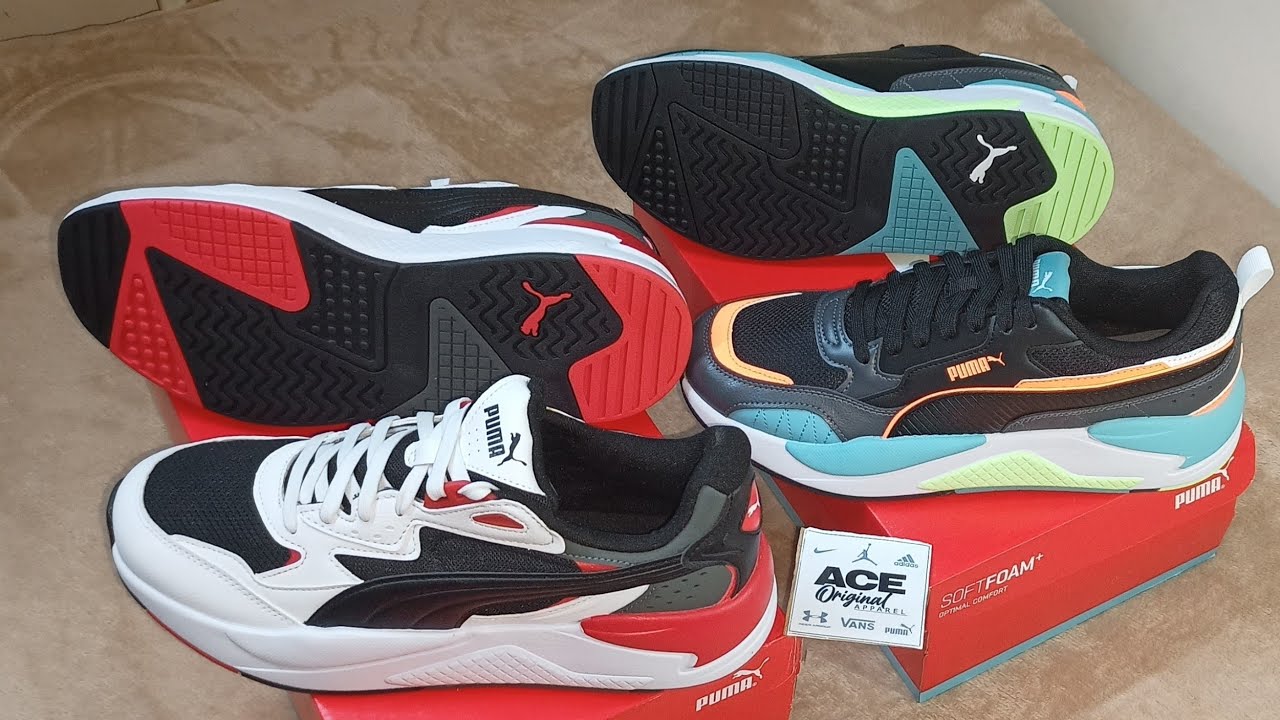 PUMA X-ray Speed and X-ray-2 Square unboxing - YouTube