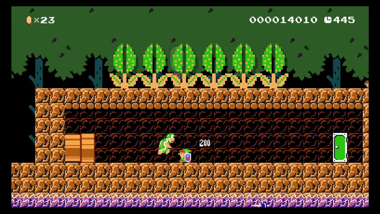 Super Mario Maker 2 v2.0 - Playing as Link - YouTube