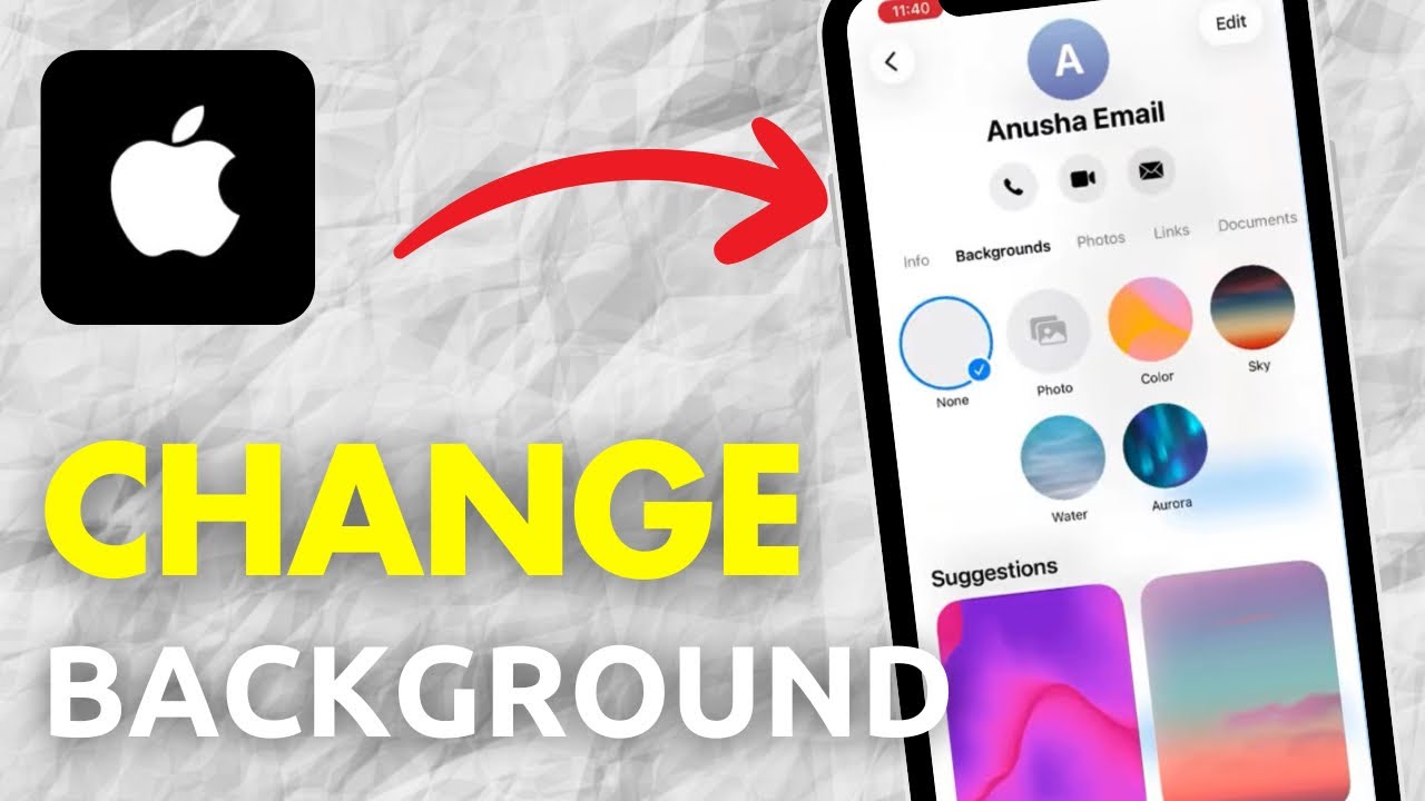How To Change Message Background On iOS 26 - Full Guide - YouTube