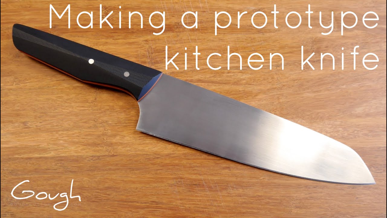 Hand-making a prototype kitchen knife! - YouTube