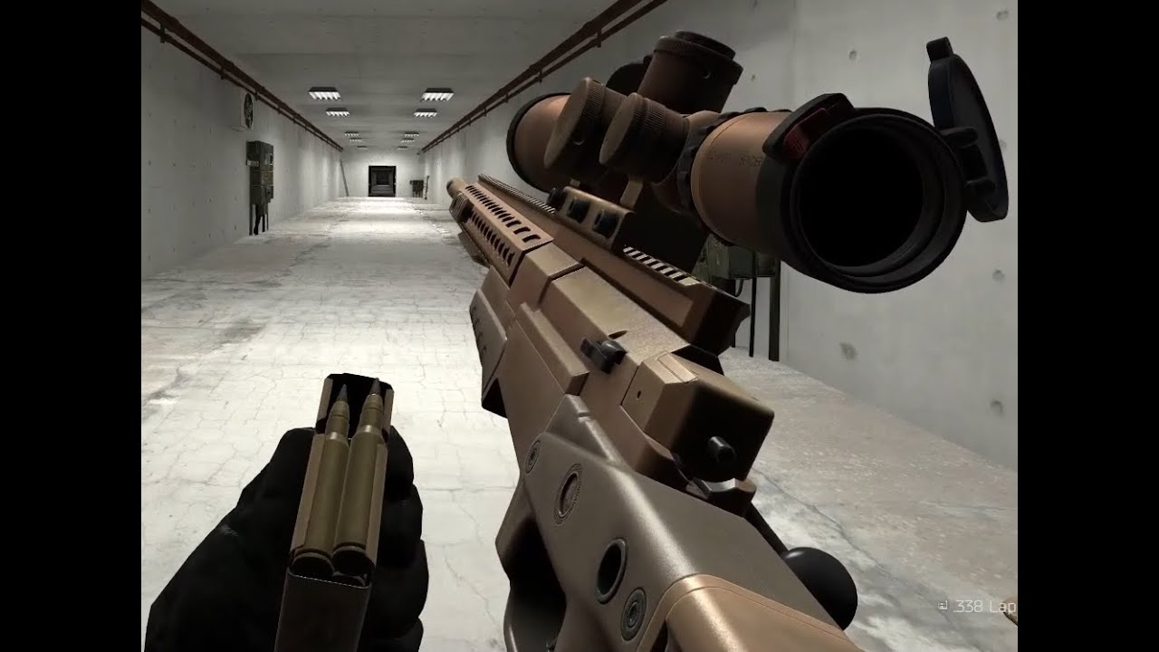 EFT AI AXMC .338/.308 Firing & Reload Animation【ARC9】 - YouTube