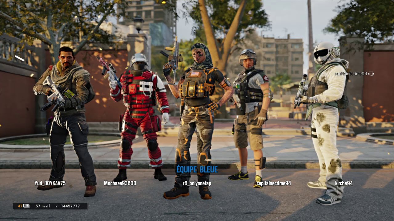 Tom Clancy's Rainbow Six® Siege full team - YouTube