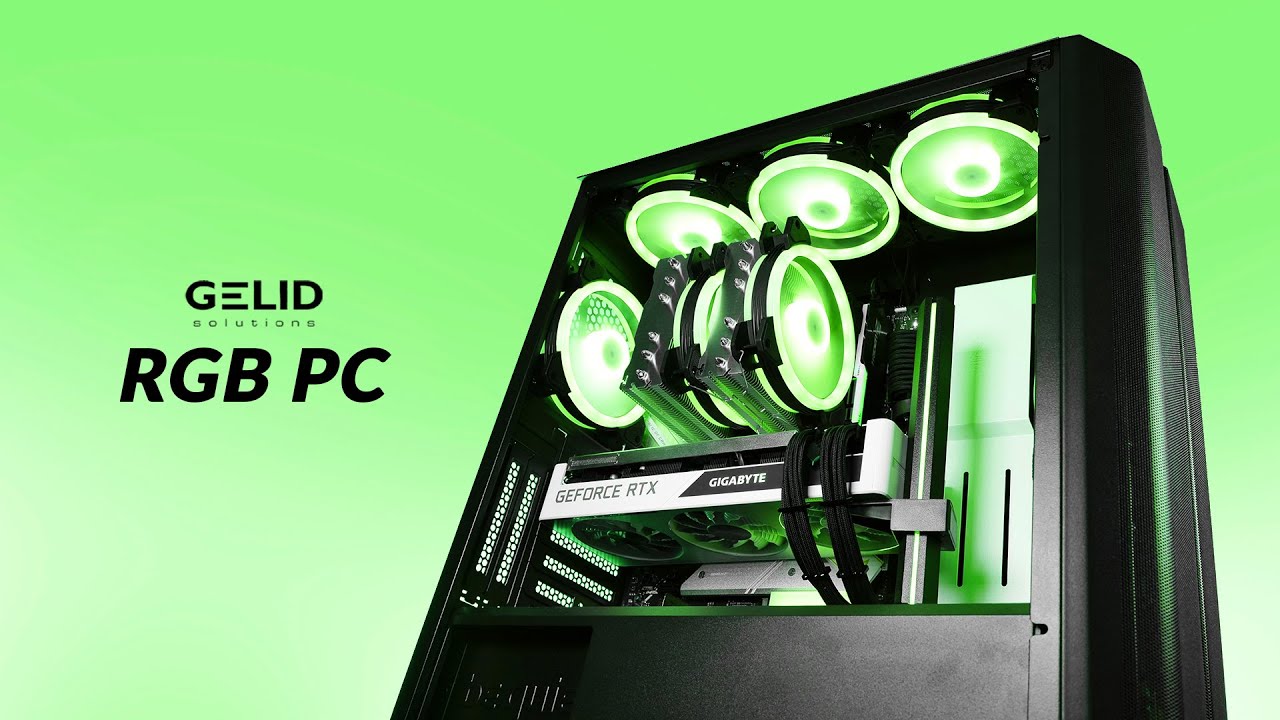 THE GELIDATOR - The ultimate GELID PC Build - RTX 3070 12900k - YouTube