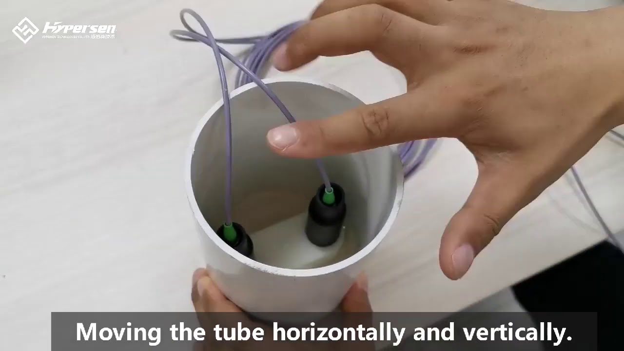 Hypersen HPS CF4000 Chromatic Confocal Sensor @ measure the hole ...