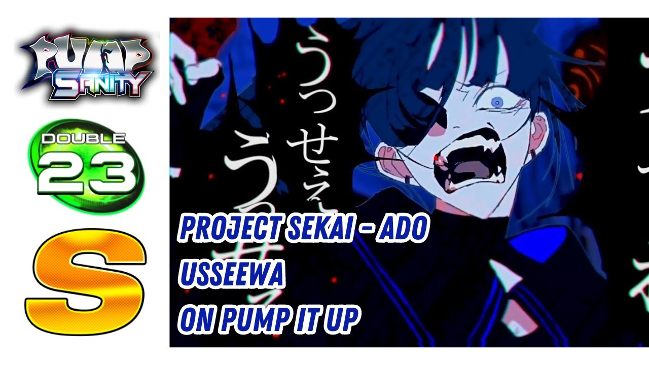 [Pump Sanity] Project sekai - Ado - Usseewa D23 - Keyboard ASMR ...
