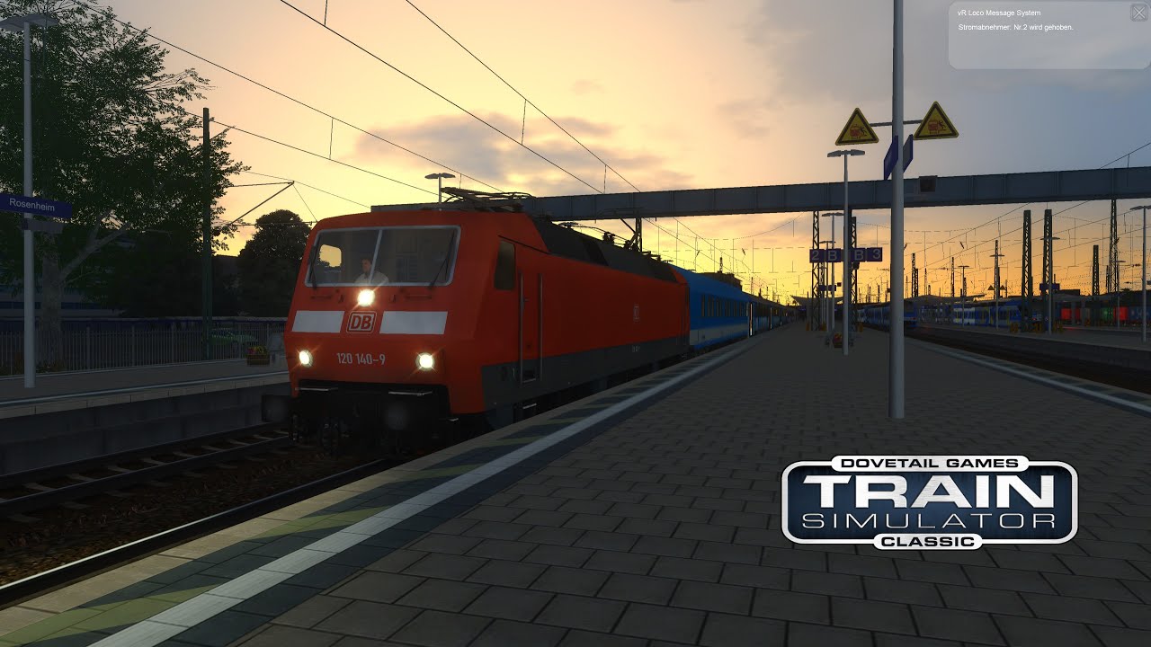 EuroNight 462 Kálmán Imré Teil 3 / Train Simulator Classic / München ...
