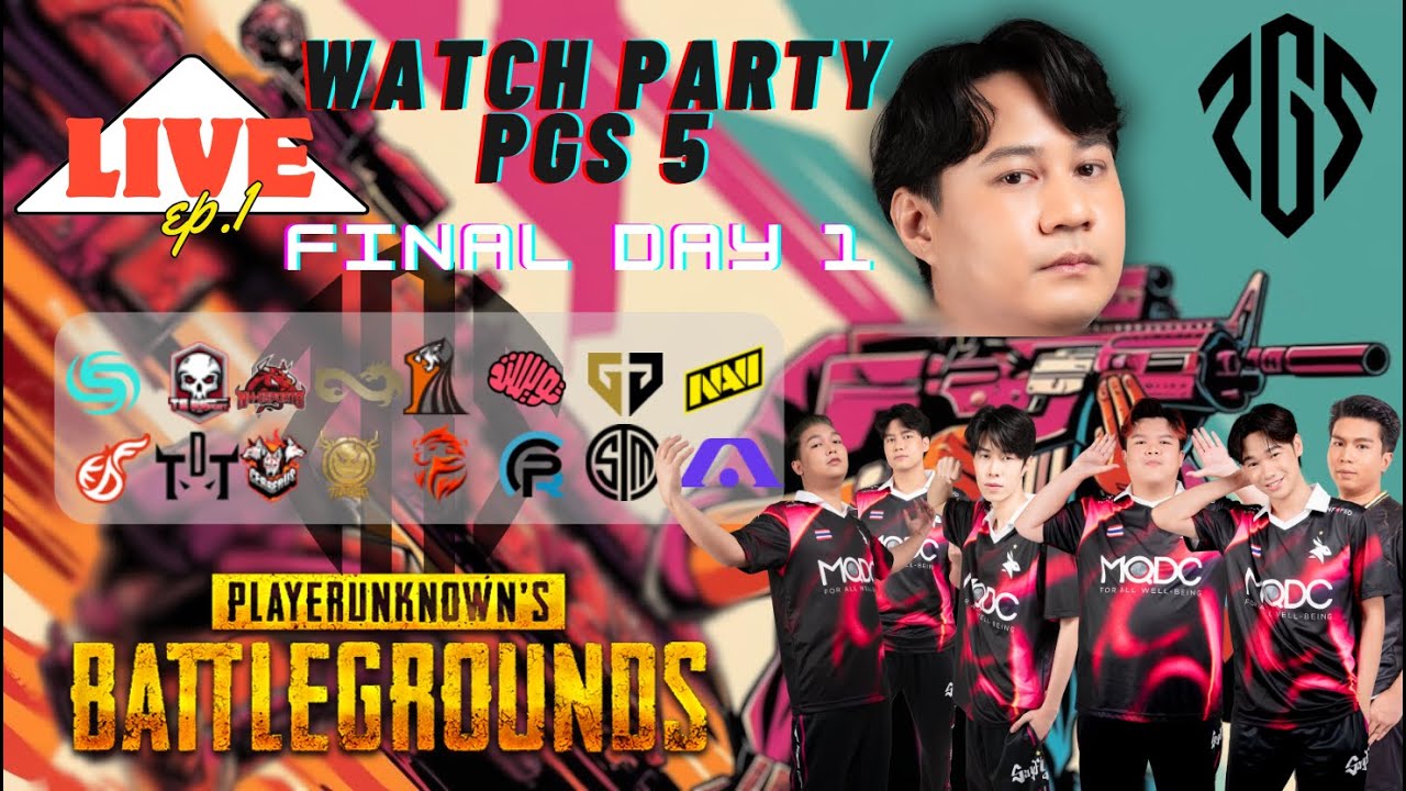 Watch party PGS5 Final DAY1 BY Serkriz&The Gang#pubg #games # ...