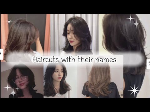 Different type of Haircuts for girls || aesthetic haircuts names || # ...