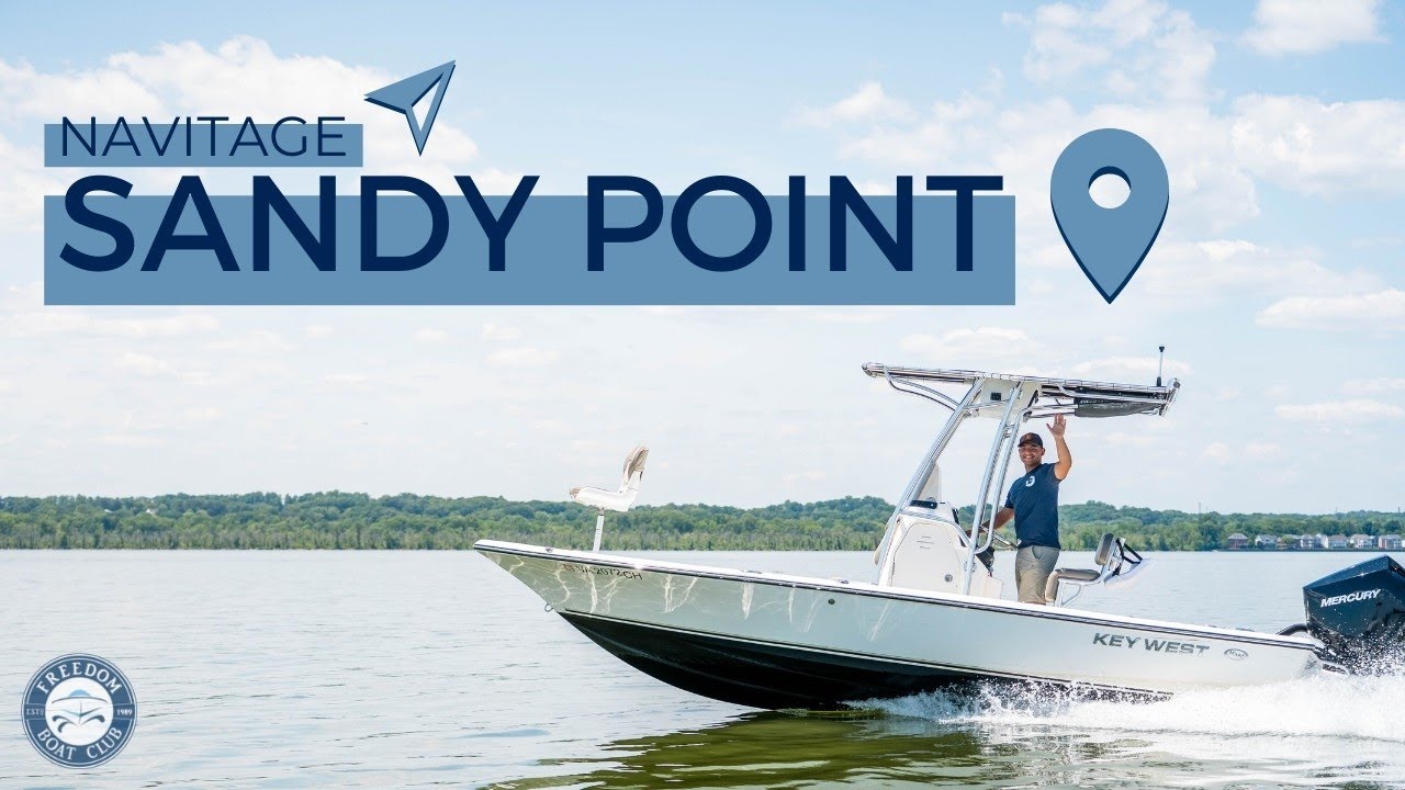 Navigating Sandy Point on the Potomac River - YouTube