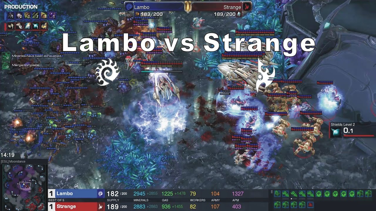 Starcraft II DreamHack Masters 2022 Atlanta Oct12 Lambo(Z) v Strange(P ...