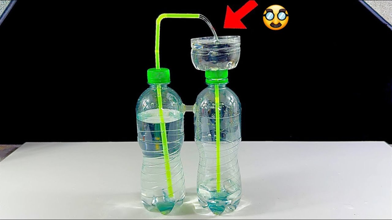 How to make Automatic water Fountain Without Electricity | Non-stop ...