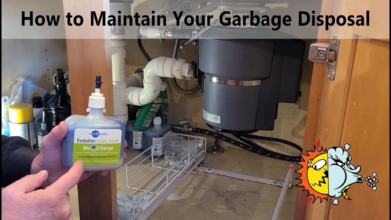 Maintaining Your Garbage Disposal - YouTube