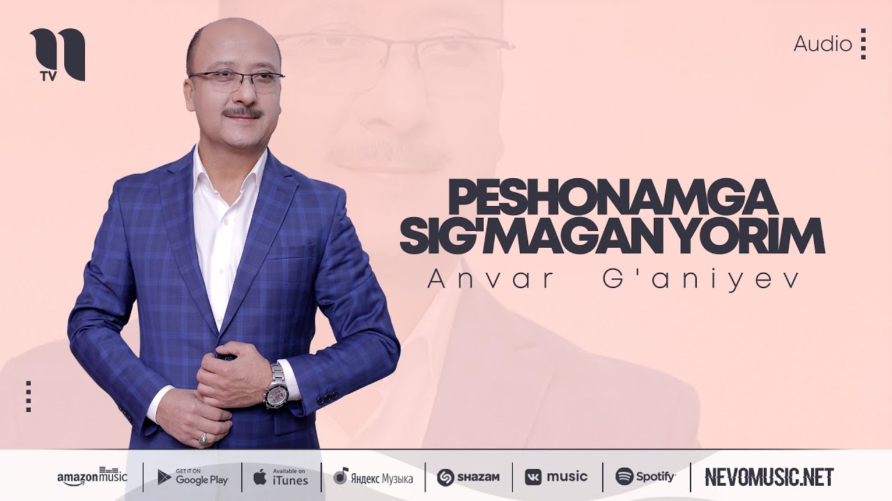 Anvar G'aniyev - Peshonamga sig'magan yorim (music version) - YouTube Music