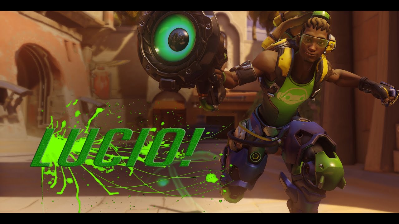 TOOTHLESS GAMER! OVERWATCH PLAYS LUCIO FOR THE FIRST TIME!! GAMEPLAY ...