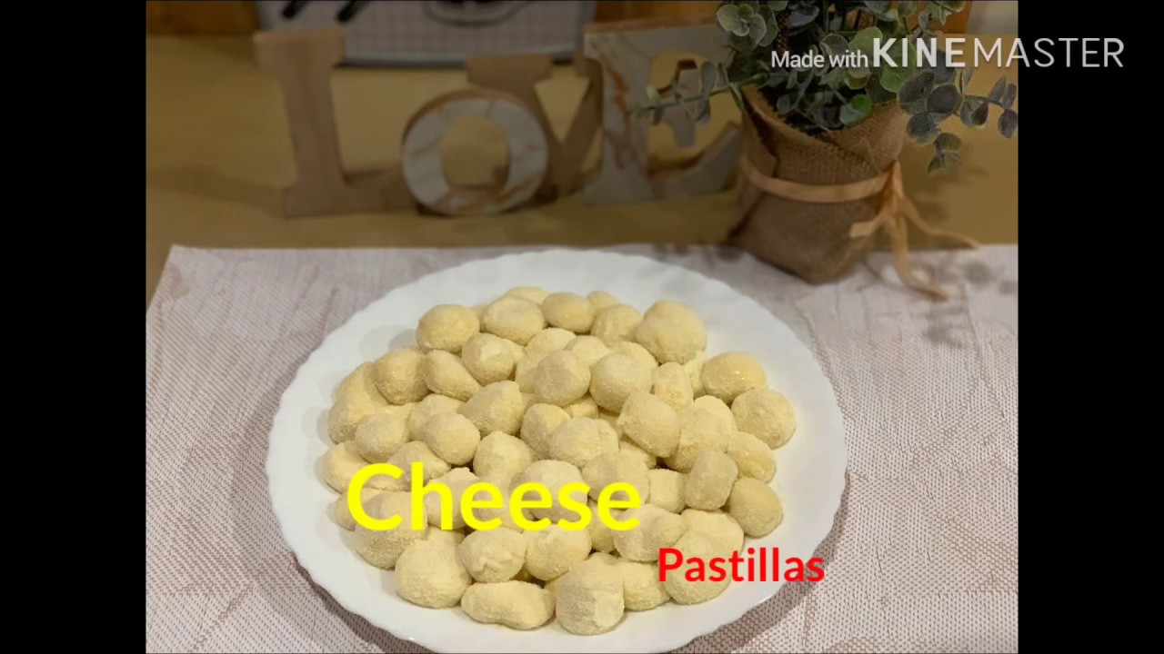 Easy Cheese Pastillas WITHOUT Sugar - YouTube