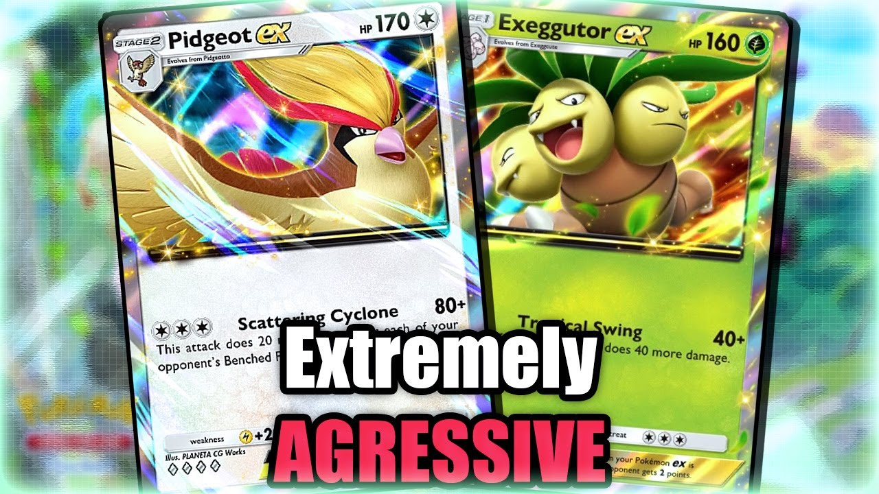 NEW best Pidgeot EX deck in Pokemon TCG Pocket? - YouTube