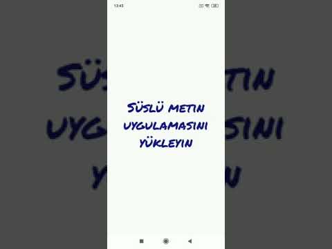 Süslü isim ve metin hızlı ve kolay nasıl yazılır?🤗🤗