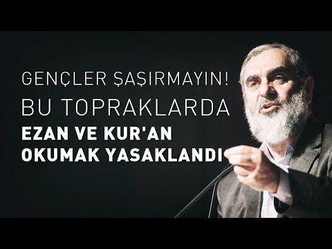 GENÇLER ŞAŞIRMAYIN! BU MEMLEKETTE EZAN VE KUR'AN OKUMAK YASAKLANDI | Nureddin Yıldız