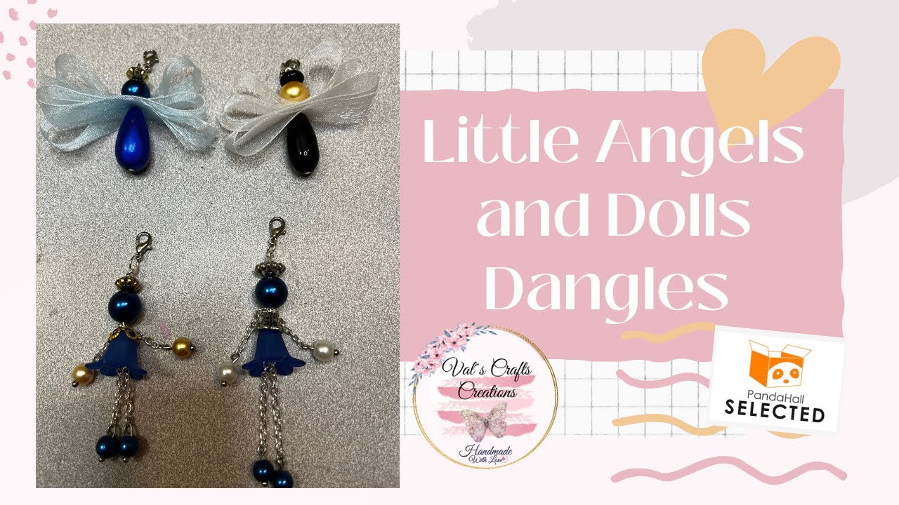 Angels and Dolls Dangles- PandaHall Selected - YouTube