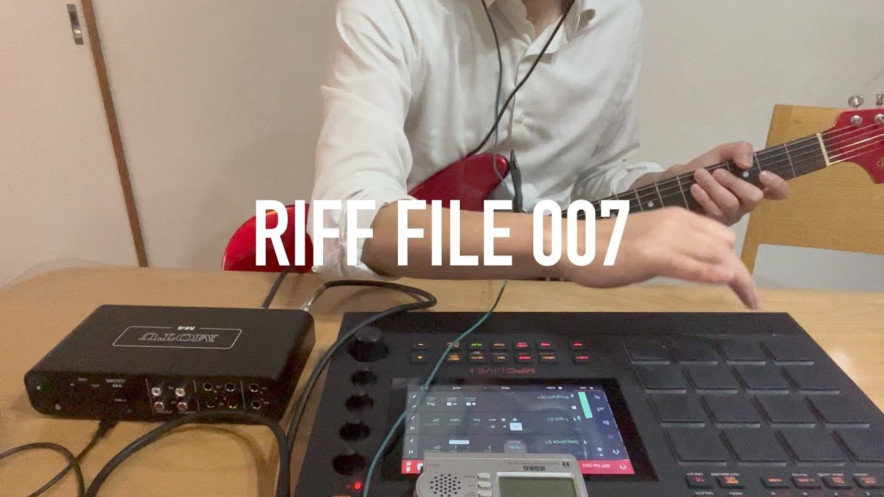 RIFF FILE 007 (key F# bpm 179) - YouTube