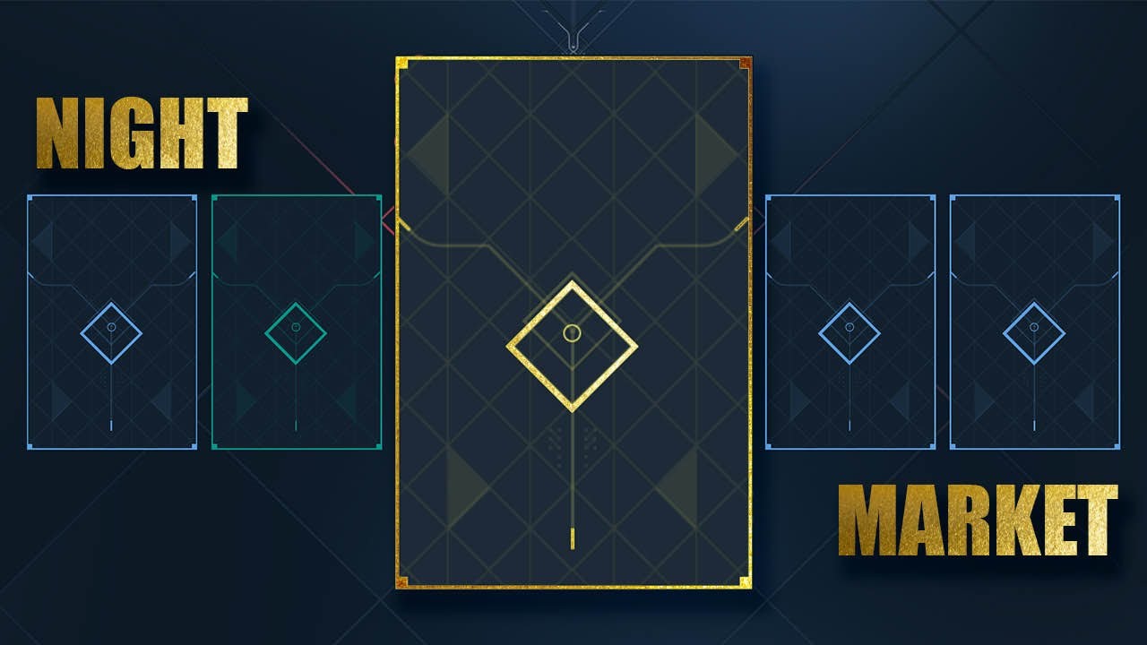 Accurately JUDGING Night Market Skins - YouTube