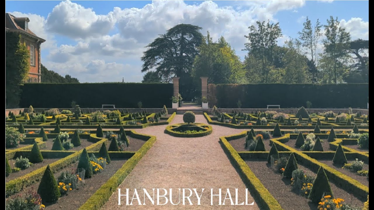 🇬🇧 National Trust | Hanbury Hall - A geometric masterpiece in ...