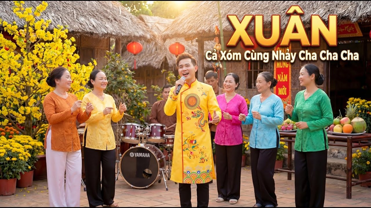 XUÂN | CÓ 1 KHÔNG 2, CHO CẢ XÓM CÙNG NHẢY CHA CHA CHA#Xuan #RockCungAI ...