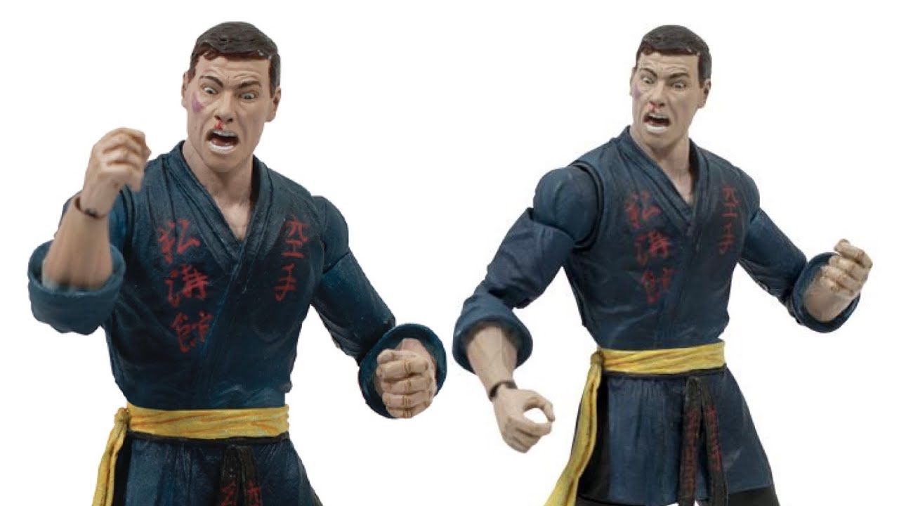 New bloodsport Jean-Claude Van Damme Deluxe Figure (Blue Gi Ver ...