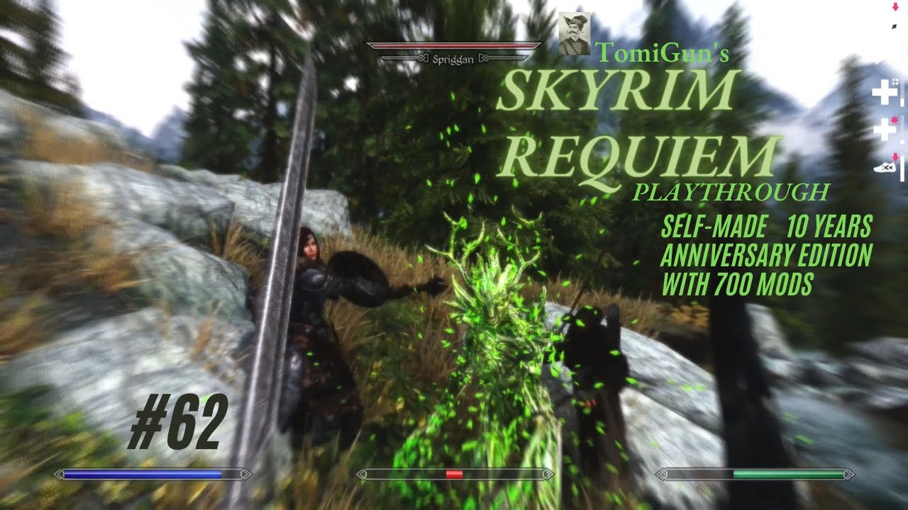 Skyrim Requiem #62: Spriggan Regeneration is Insane - YouTube