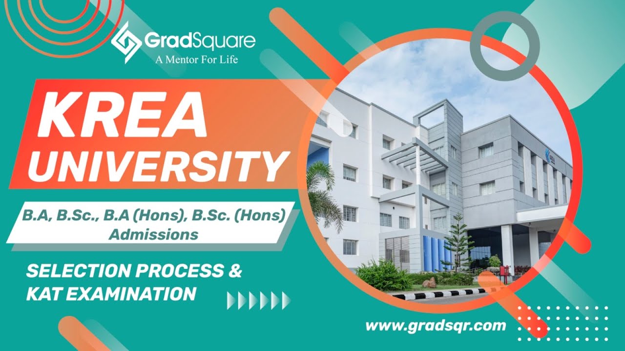 KREA University UG Admission (2025-26) & KAT Examination - YouTube