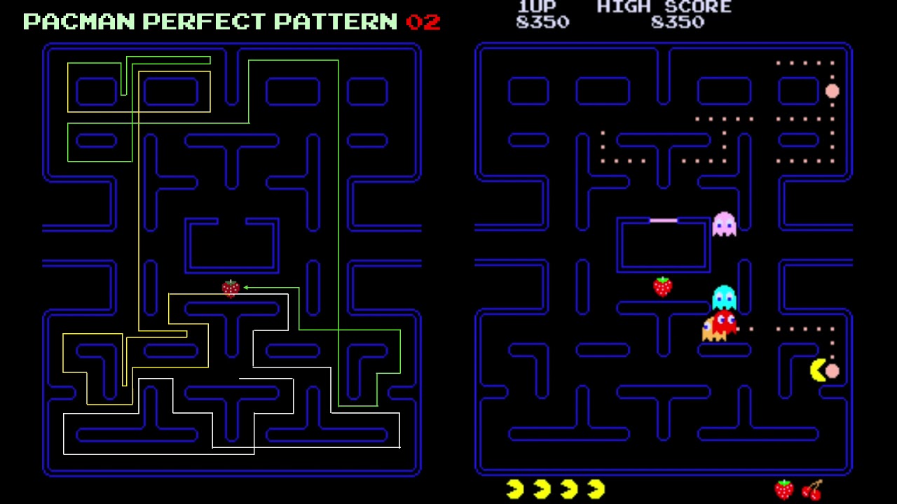 PAC-MAN PERFECT PATTERN ROUND 2 - YouTube