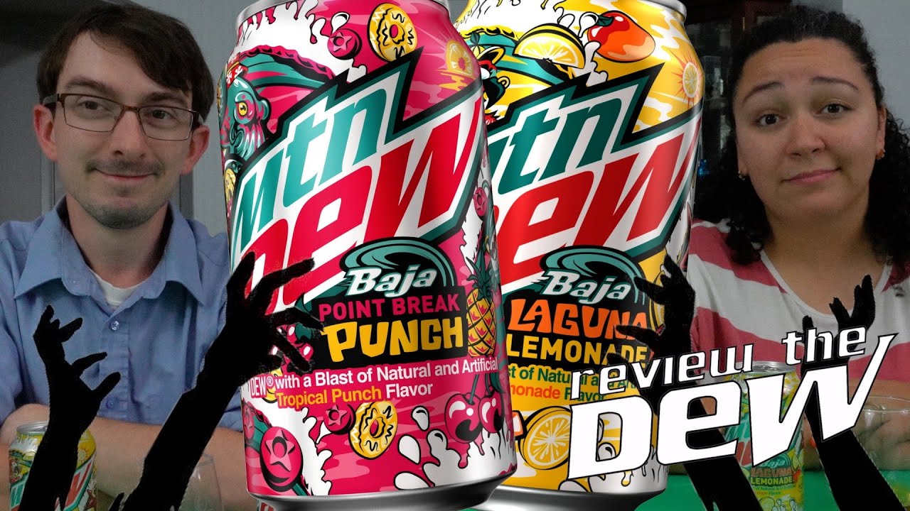 Mountain Dew: Baja Point Break Punch/Laguna Lemonade - Review the Dew ...