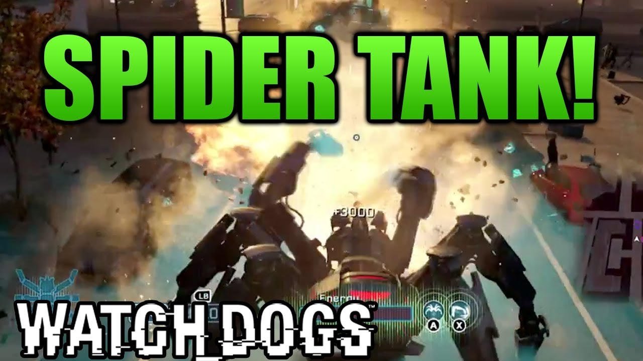 Watch Dogs Spider Tank (Xbox One) - YouTube