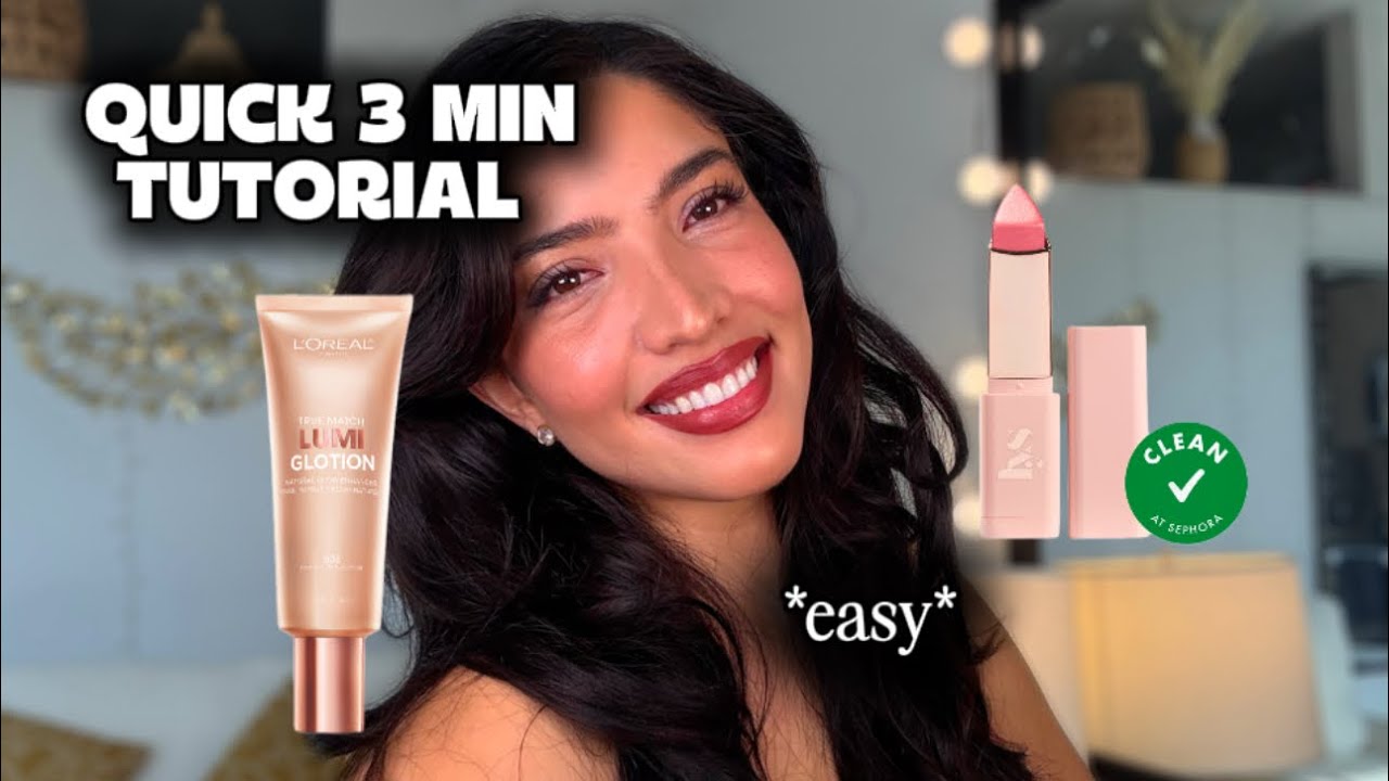 My Simple *Natural + Glowing* Makeup Tutorial: For Every Day - YouTube